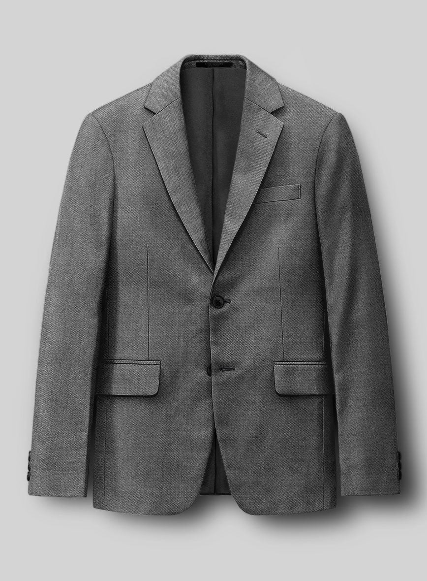 Hardy Minnis Gray Sharkskin Wool Jacket – StudioSuits