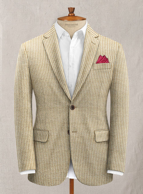 Houndstooth Brown Tweed – StudioSuits