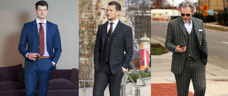 Solid vs Plaid vs Striped Suit: Which Should I Choose? – StudioSuits