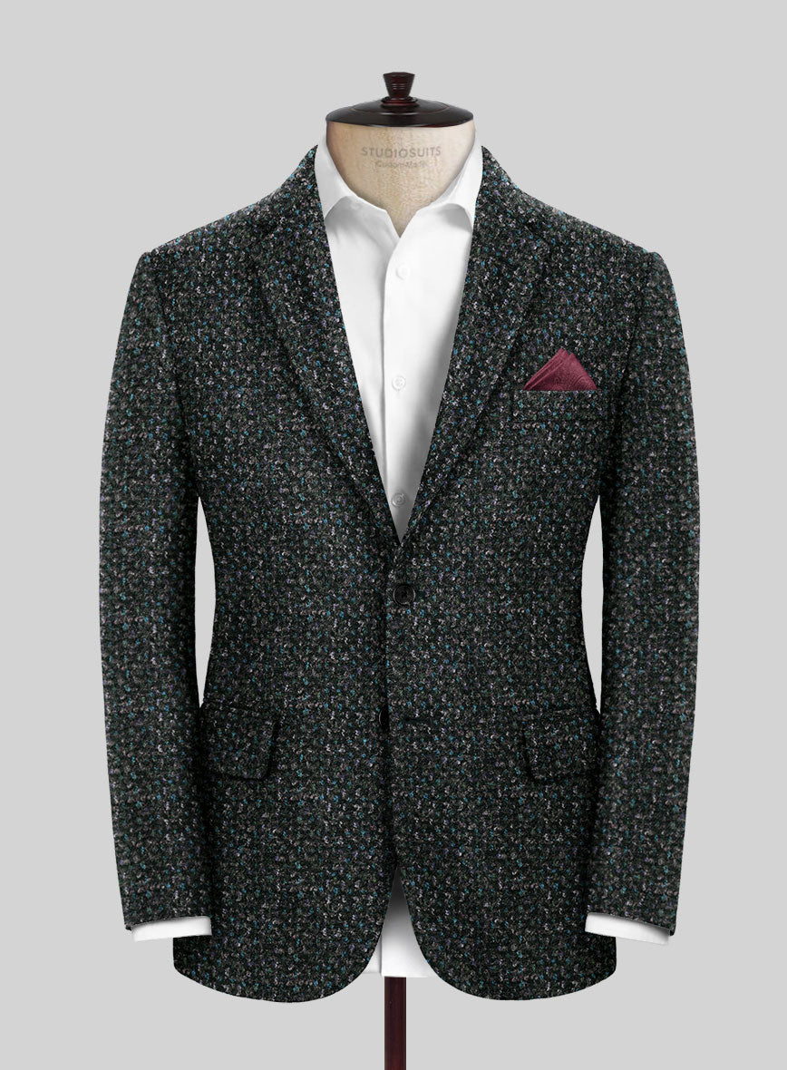 Italian Hugin Boucle Wool Jacket – StudioSuits