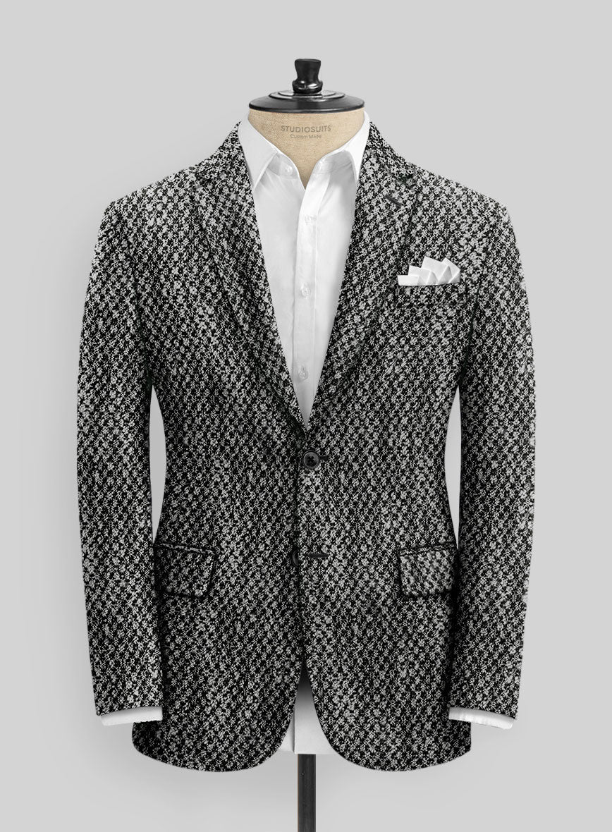 Italian Siqui Boucle Wool Jacket – StudioSuits