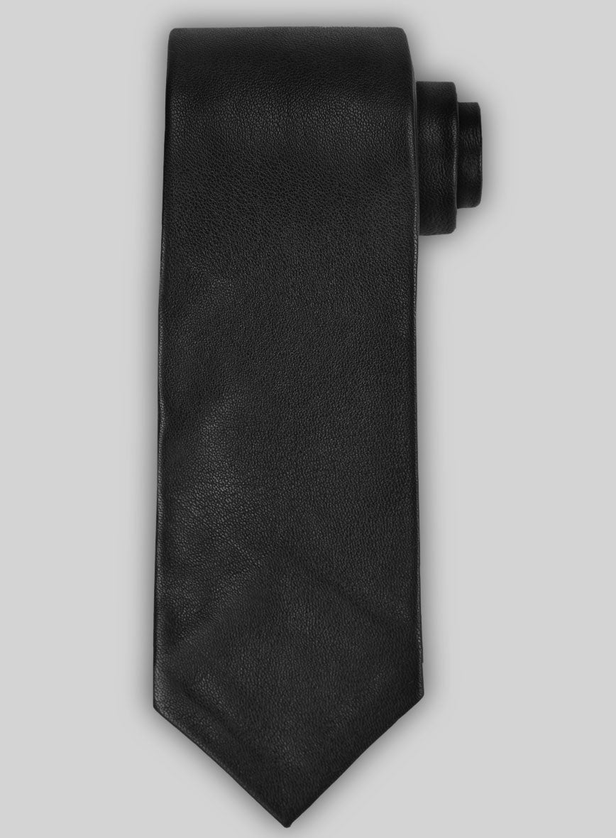 Leather Tie|Custom Suits | Shirts | Sport | Coats | Tailor – StudioSuits