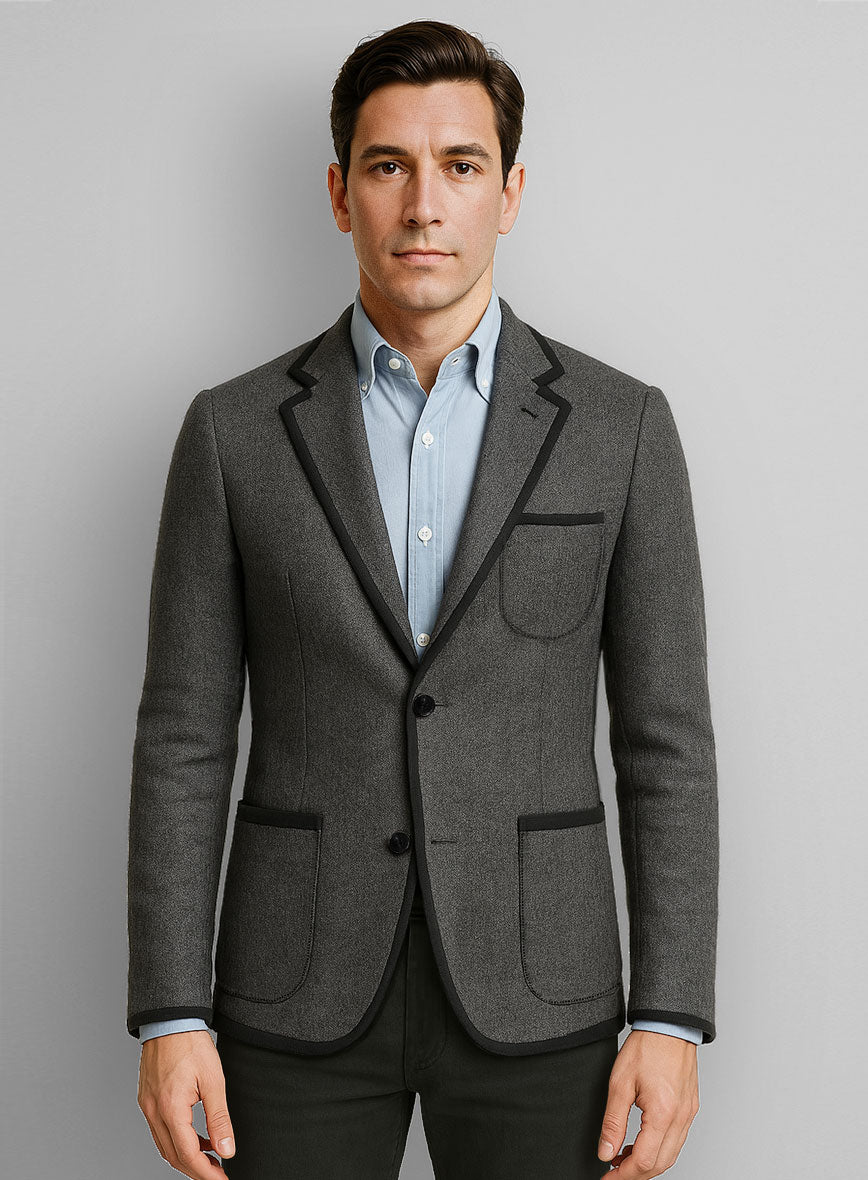 Jacket With Black Trim Jacket With Black Trim| Custom Suits – StudioSuits