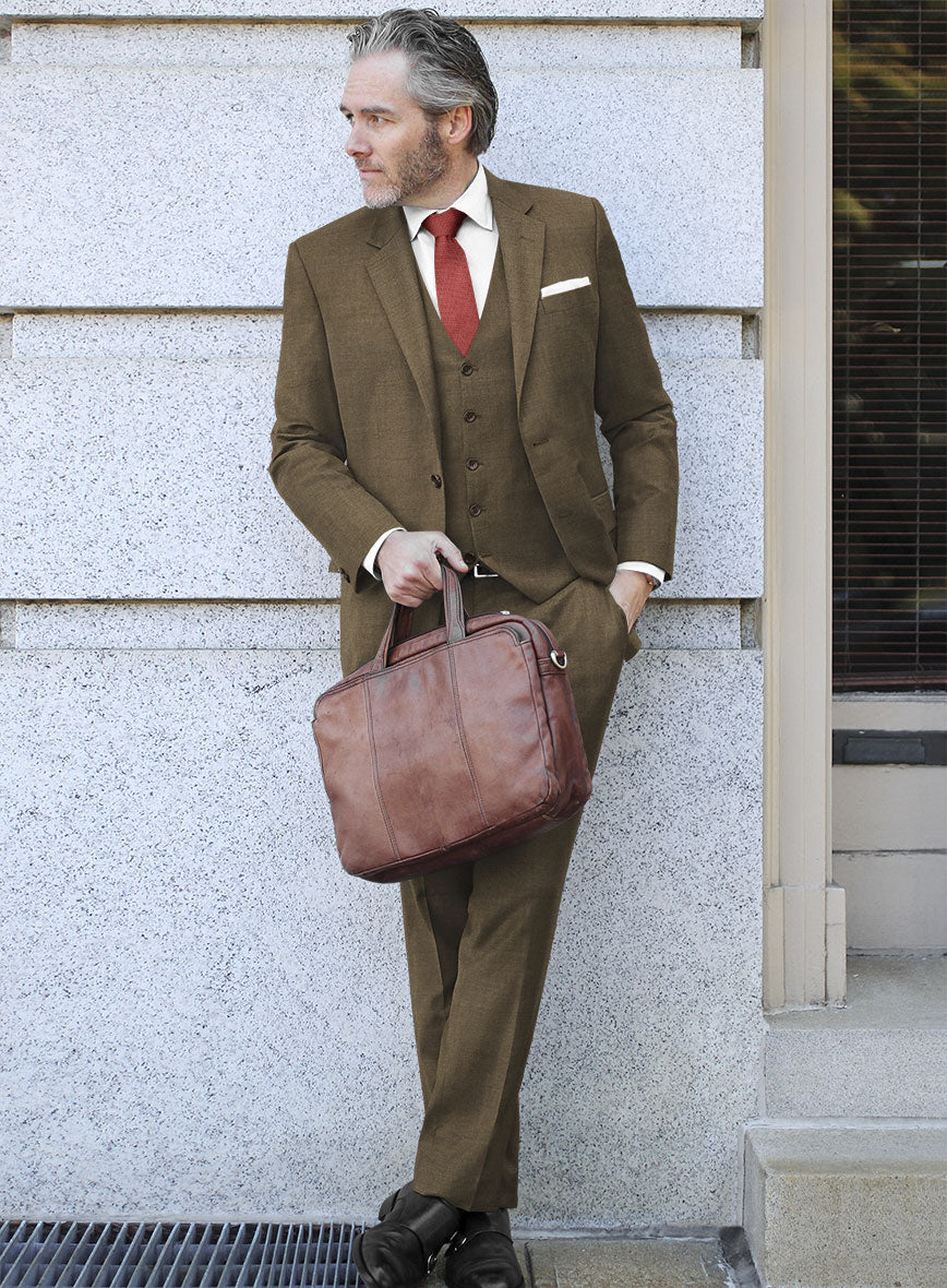 Bristol Coffee Brown Suit – StudioSuits