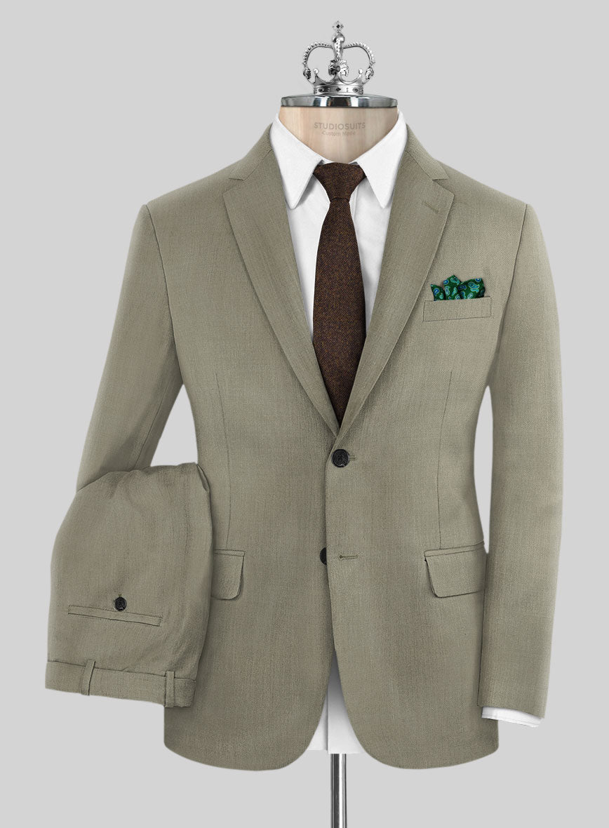 Bristol Olive Gray Suit – StudioSuits