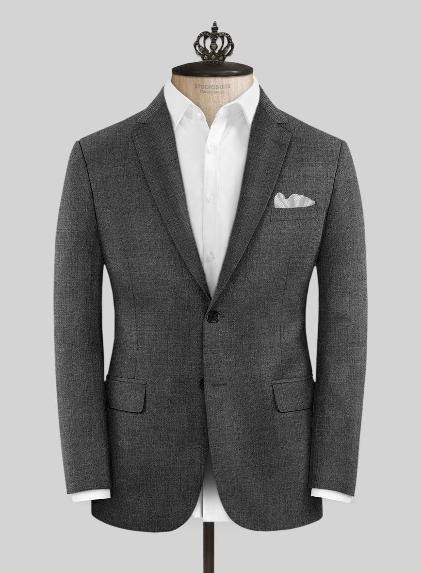 Bristol Gray Sharkskin Jacket – StudioSuits