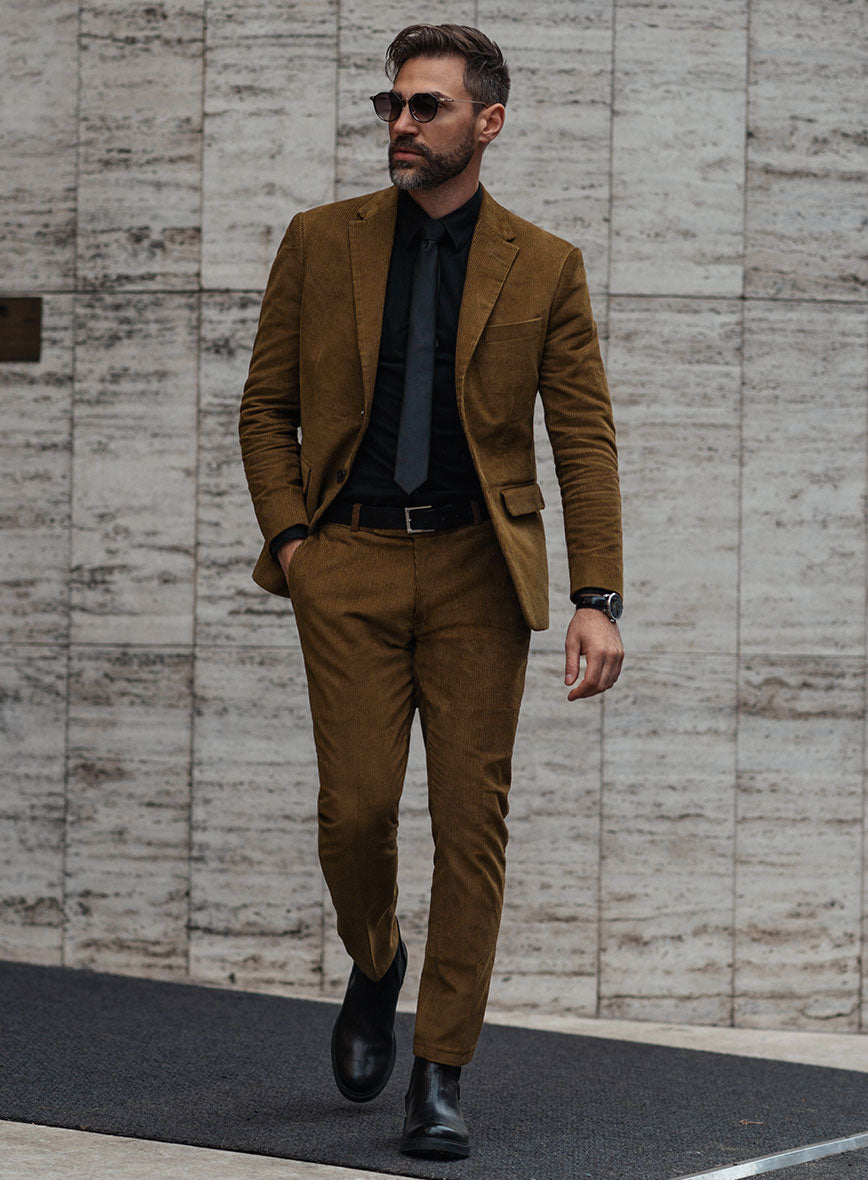 Brown Corduroy Suit – StudioSuits
