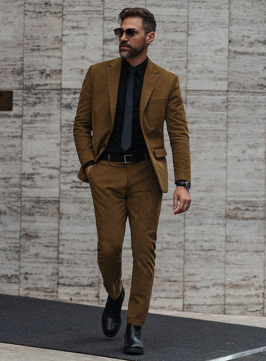 Brown Corduroy Suit – StudioSuits