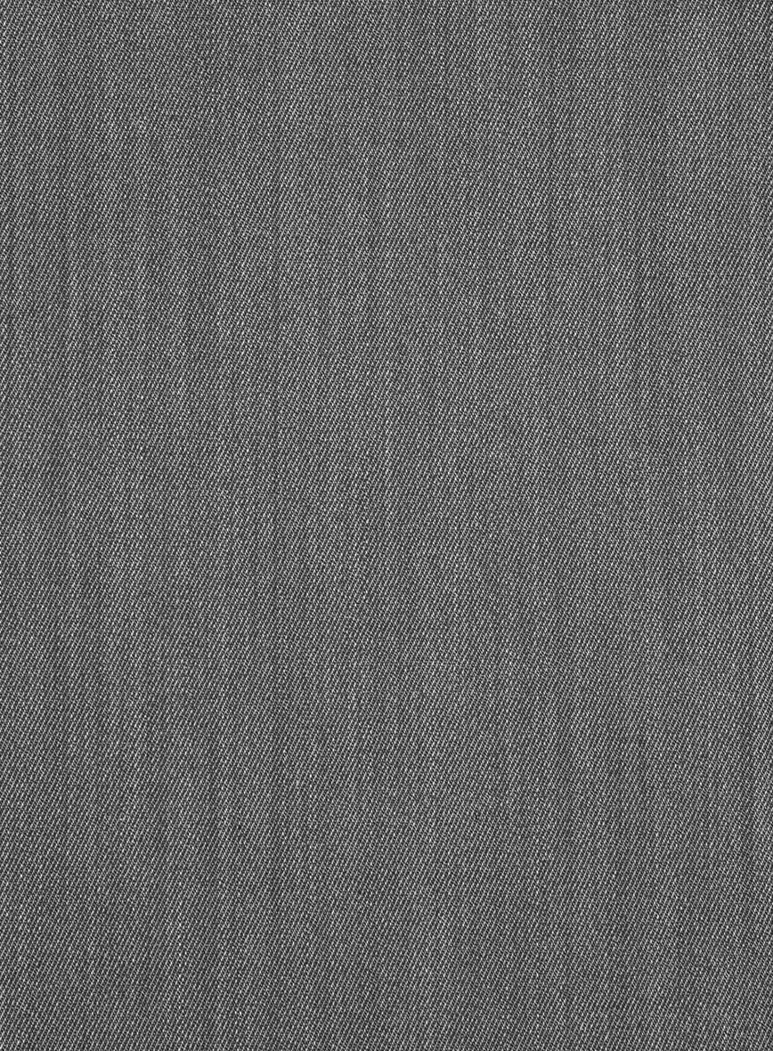 Cavalry Twill Gray Wool Suit – StudioSuits