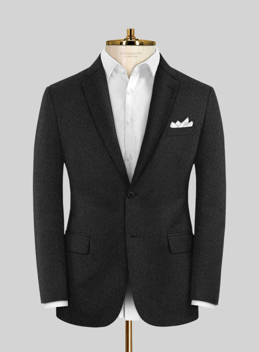 Charcoal Cashmere Jacket – StudioSuits