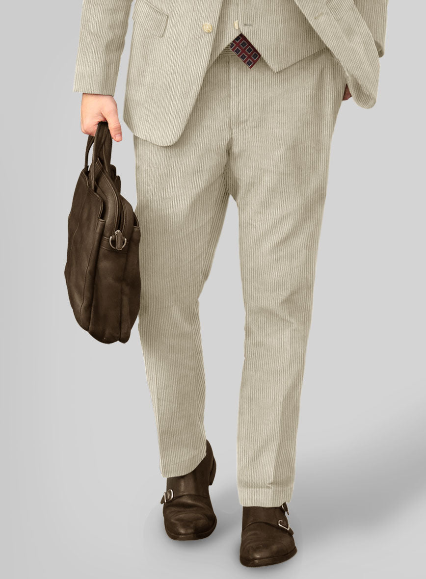 Fawn Corduroy Suit – StudioSuits