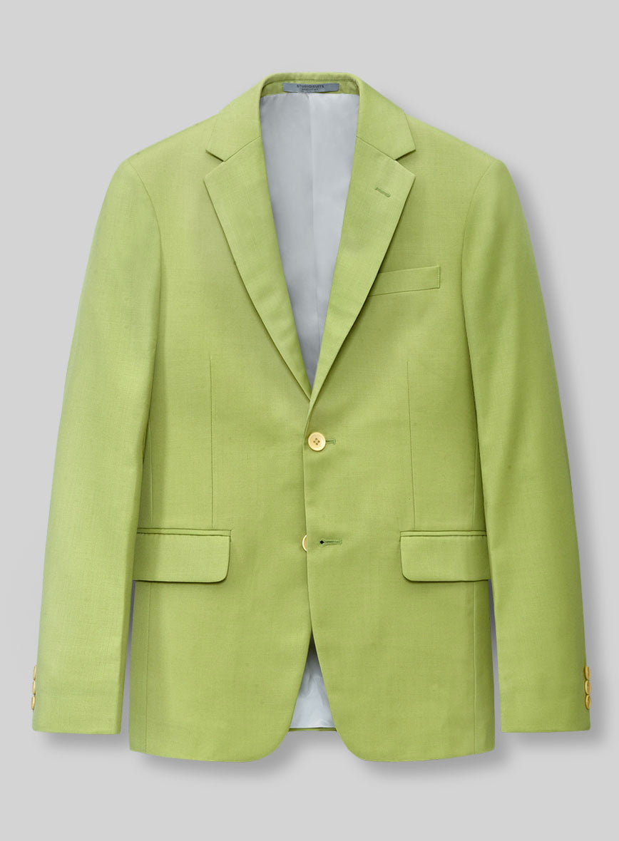 Muted Neon Green Jacket – StudioSuits