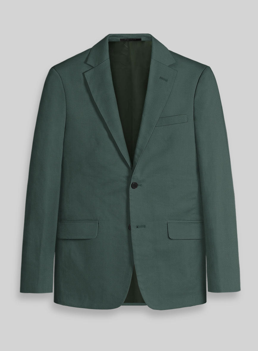 Gallo Green Stretch Chino Jacket – StudioSuits