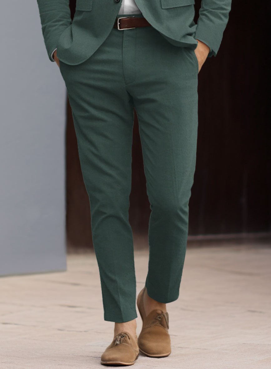 Gallo Green Stretch Chino Suit – StudioSuits