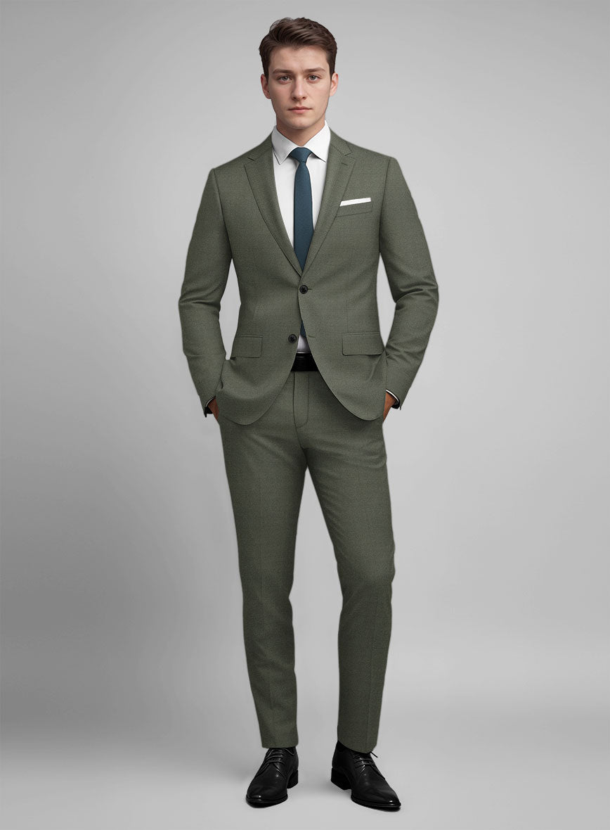 Guabello Green Twill Suit – StudioSuits