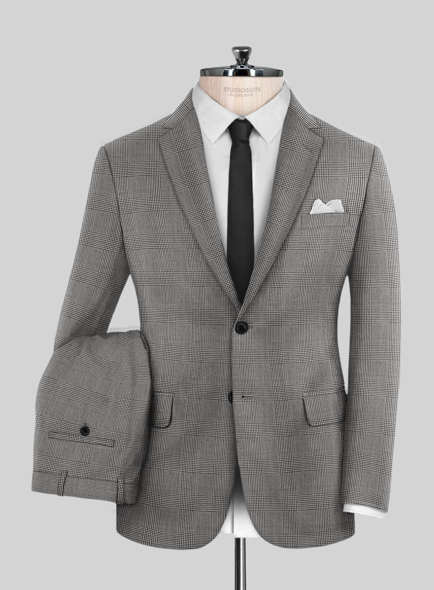 Hardy Minnis BW Glen Wool Suit – StudioSuits