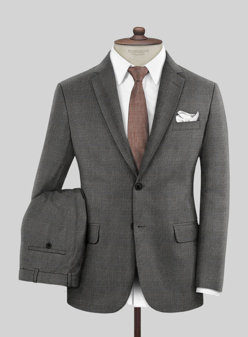 Hardy Minnis Gray Glen Wool Suit – StudioSuits