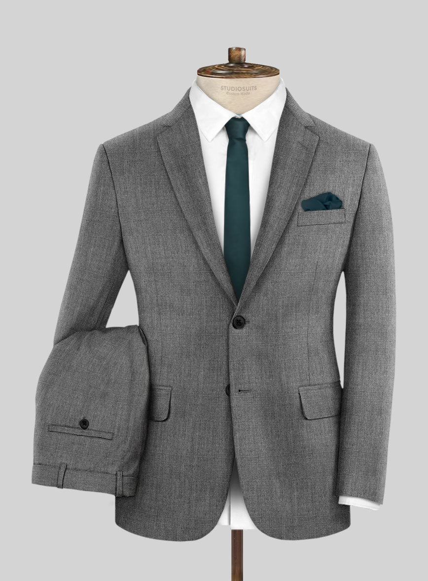Hardy Minnis Gray Nailhead Wool Suit – StudioSuits