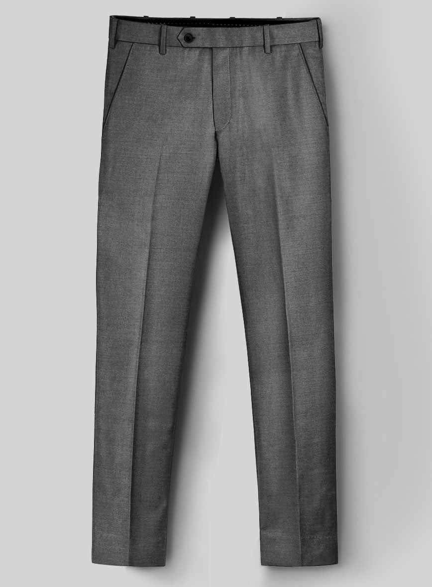 Hardy Minnis Gray Sharkskin Wool Pants – StudioSuits