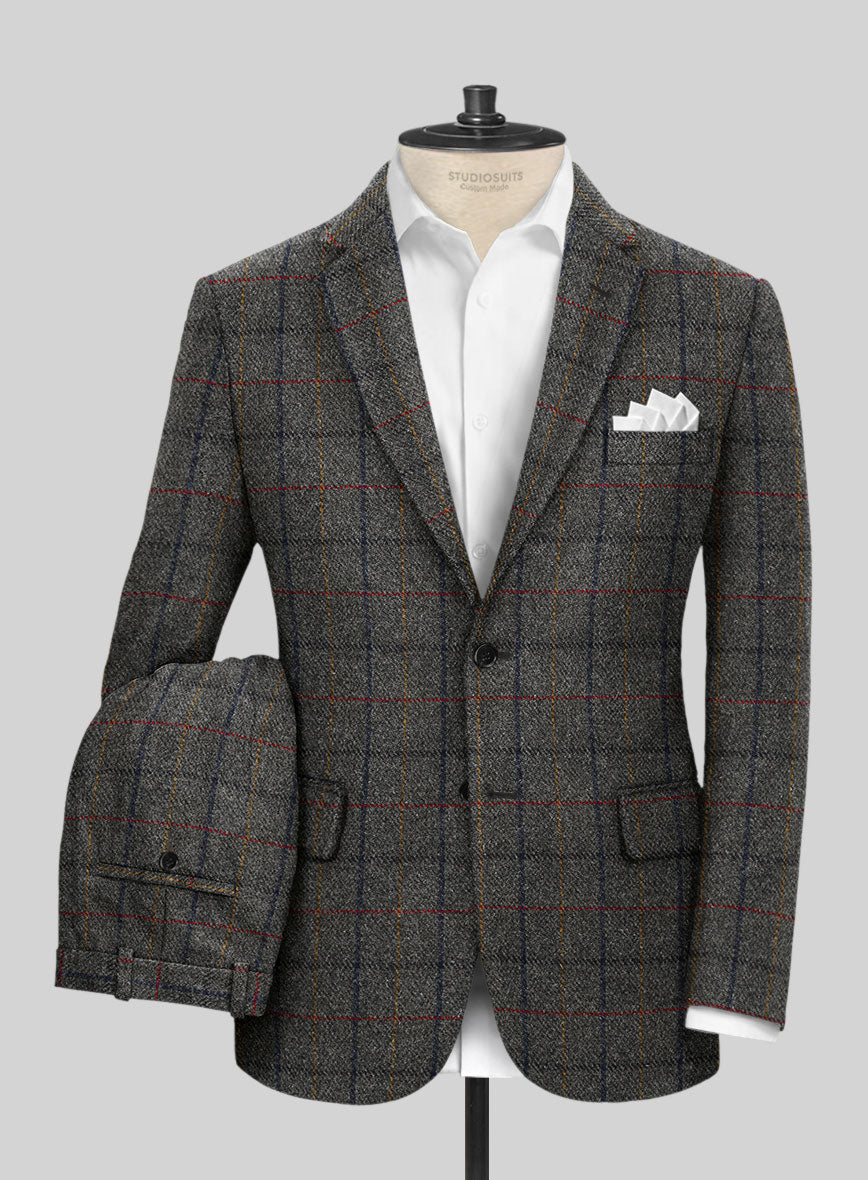 Harris Tweed Stormcrest Gray Suit – StudioSuits