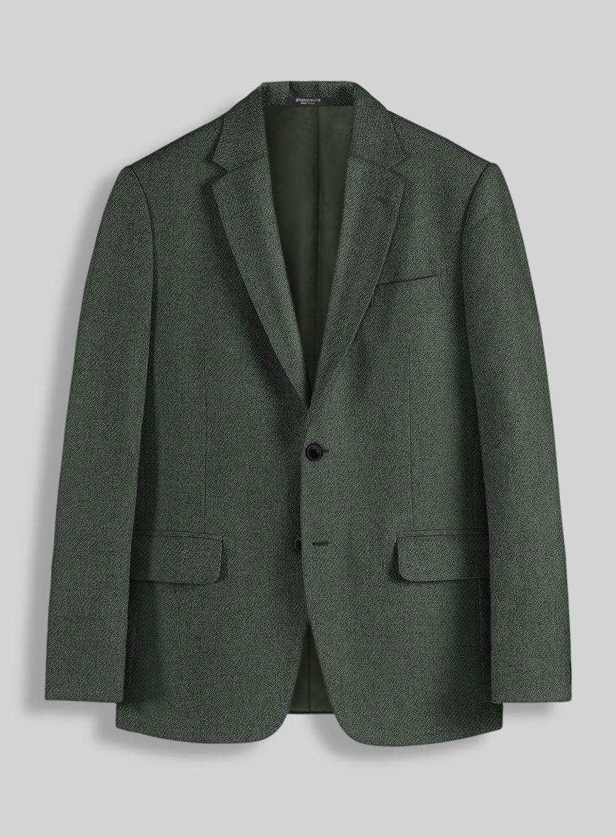 Highlander Bush Green Tweed Jacket – StudioSuits