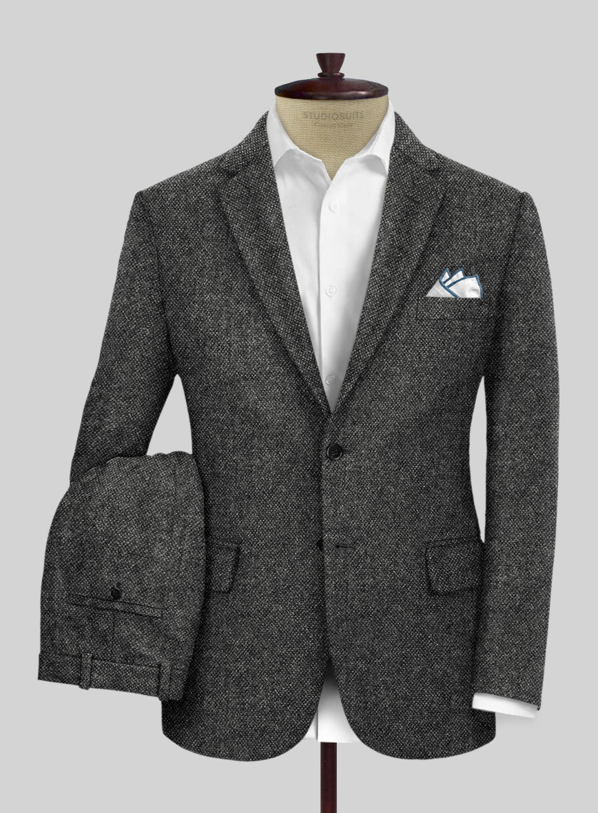 Highlander Heavy Gray Bedford Tweed Suit – StudioSuits