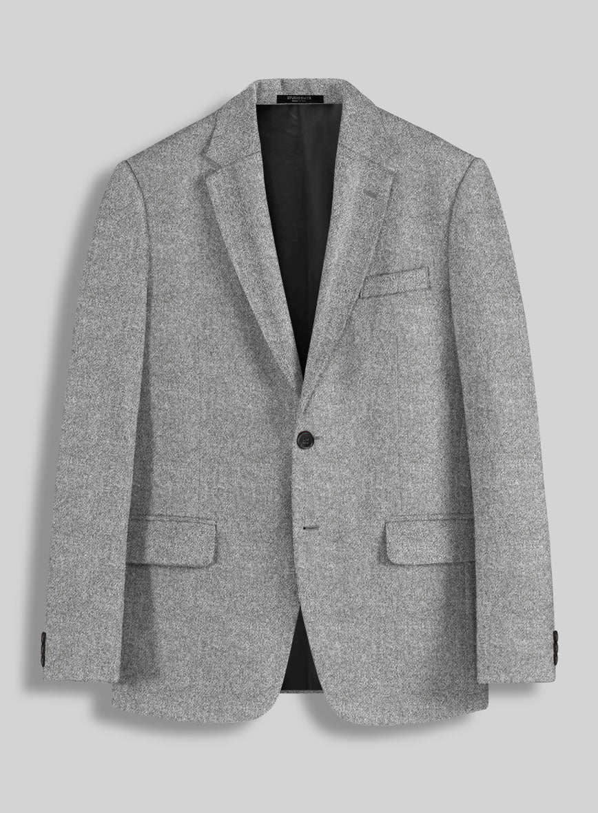 Highlander Steel Gray Tweed Jacket – StudioSuits