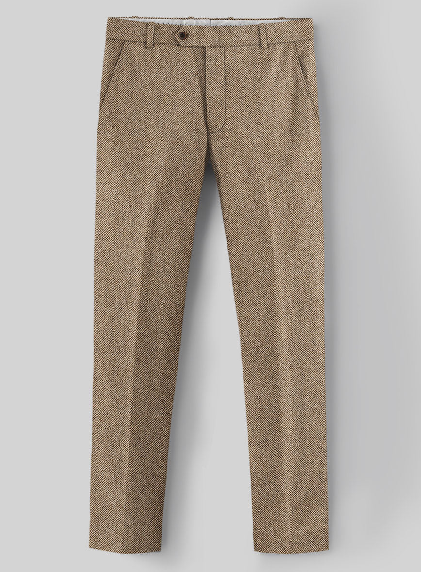 Irish Brown Herringbone Tweed Suit – StudioSuits