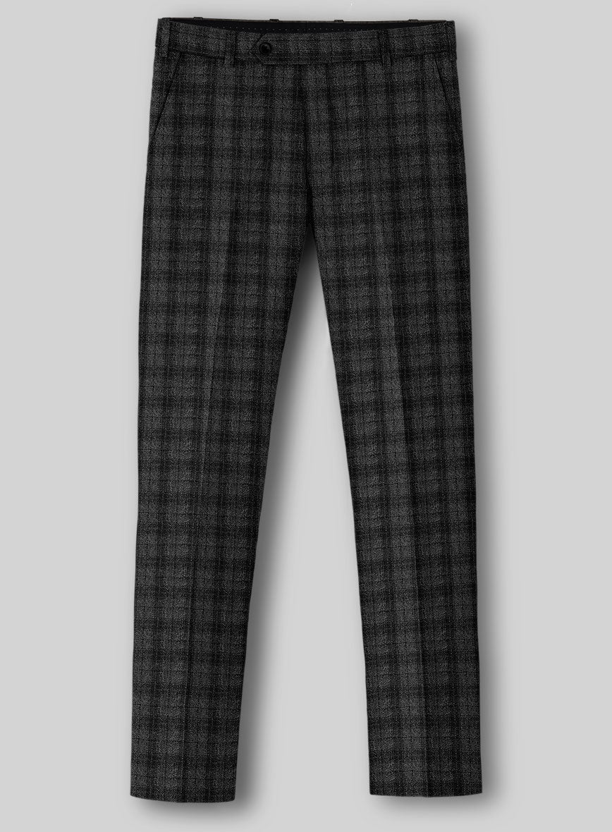 Italian Ashford Check Tweed Pants – StudioSuits