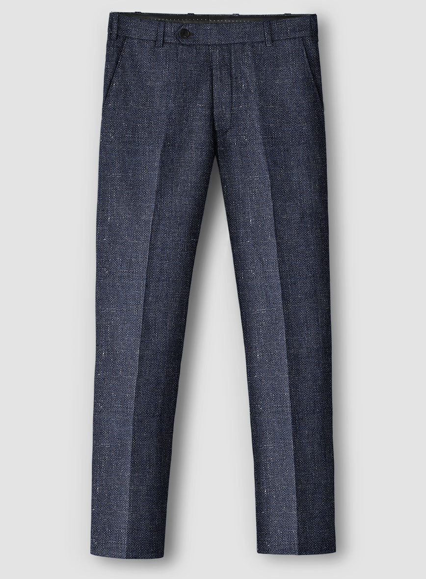 Italian Cotton Linen Hopsack Anibal Pants – StudioSuits