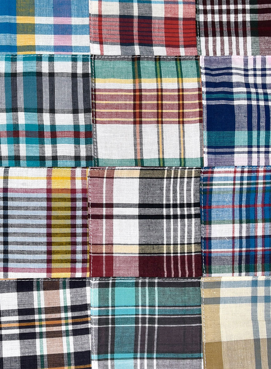 Madras Patchwork Jacket – StudioSuits