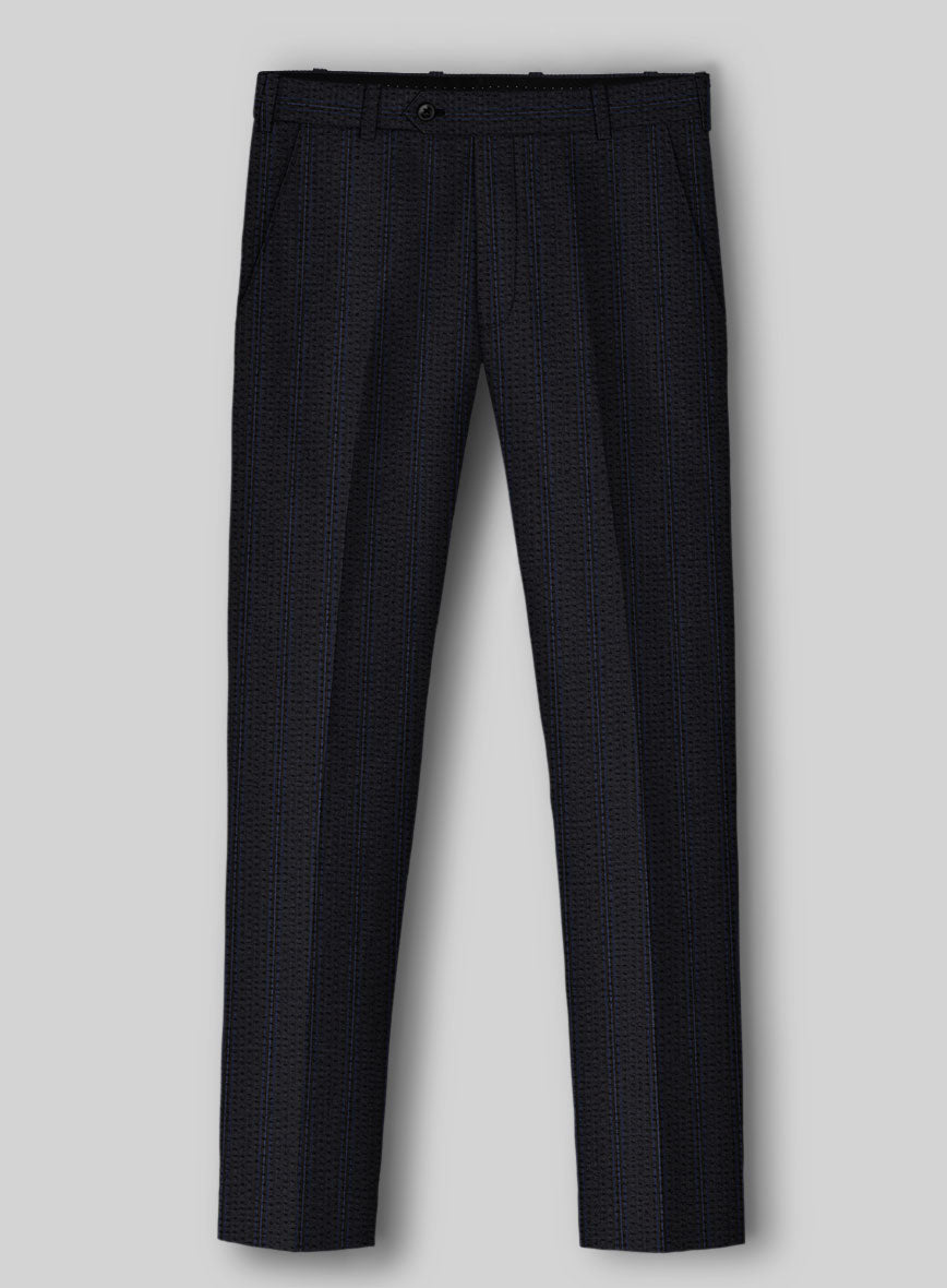 Italian Cotton Seersucker Corrado Pants – StudioSuits