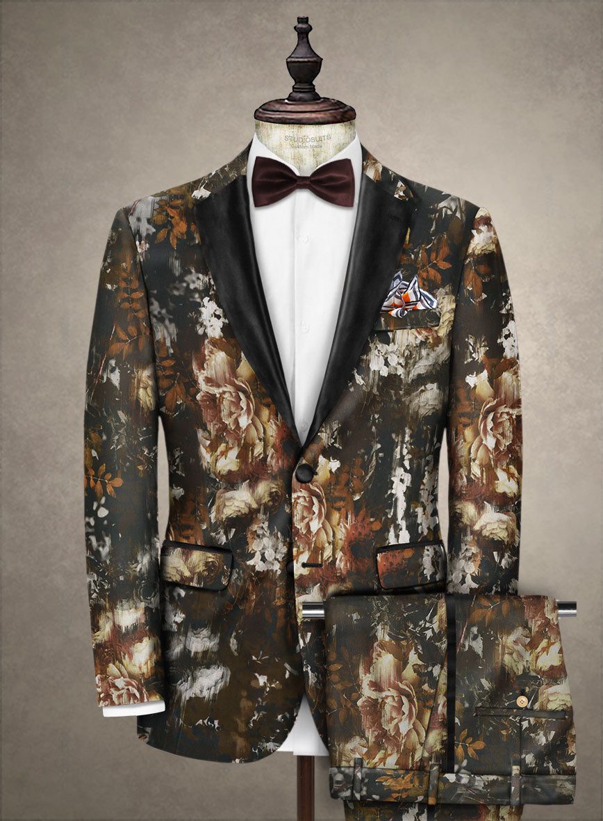 Italian Cotton Stretch Pietro Tuxedo Suit – StudioSuits