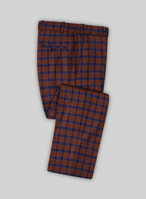 Italian Dislas Rust Tweed Pants – StudioSuits
