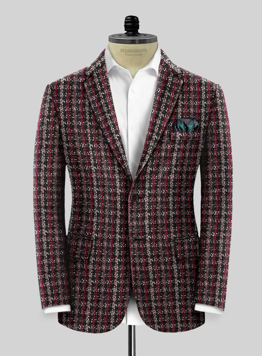 Italian Eligi Boucle Wool Jacket – StudioSuits