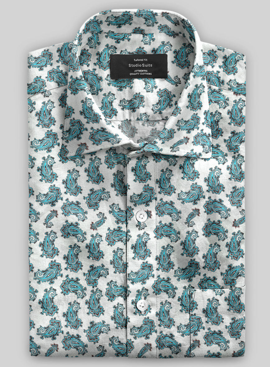 Italian Linen Isra Shirt – StudioSuits