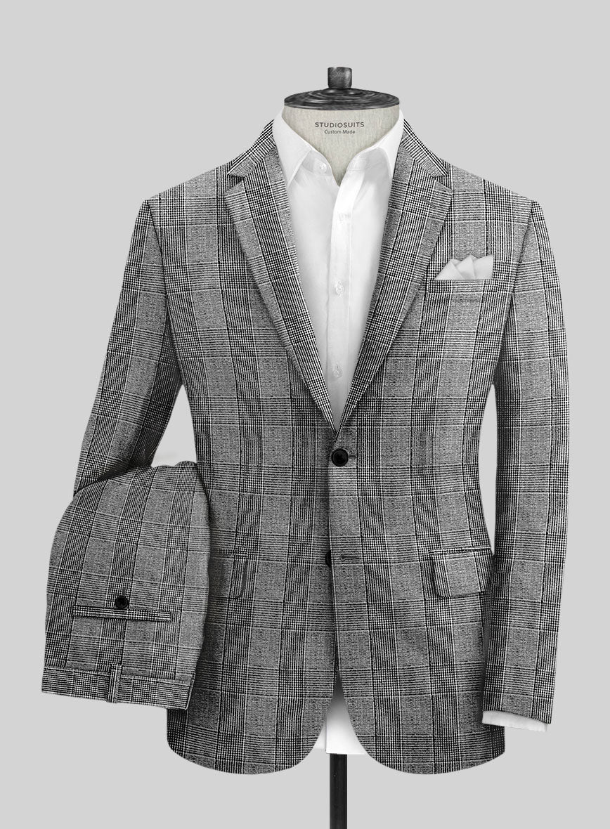 Italian Wool Linen Eladio Suit – StudioSuits