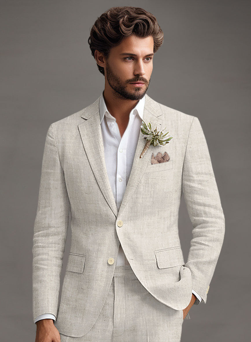 Italian Meadow Linen Suit – StudioSuits