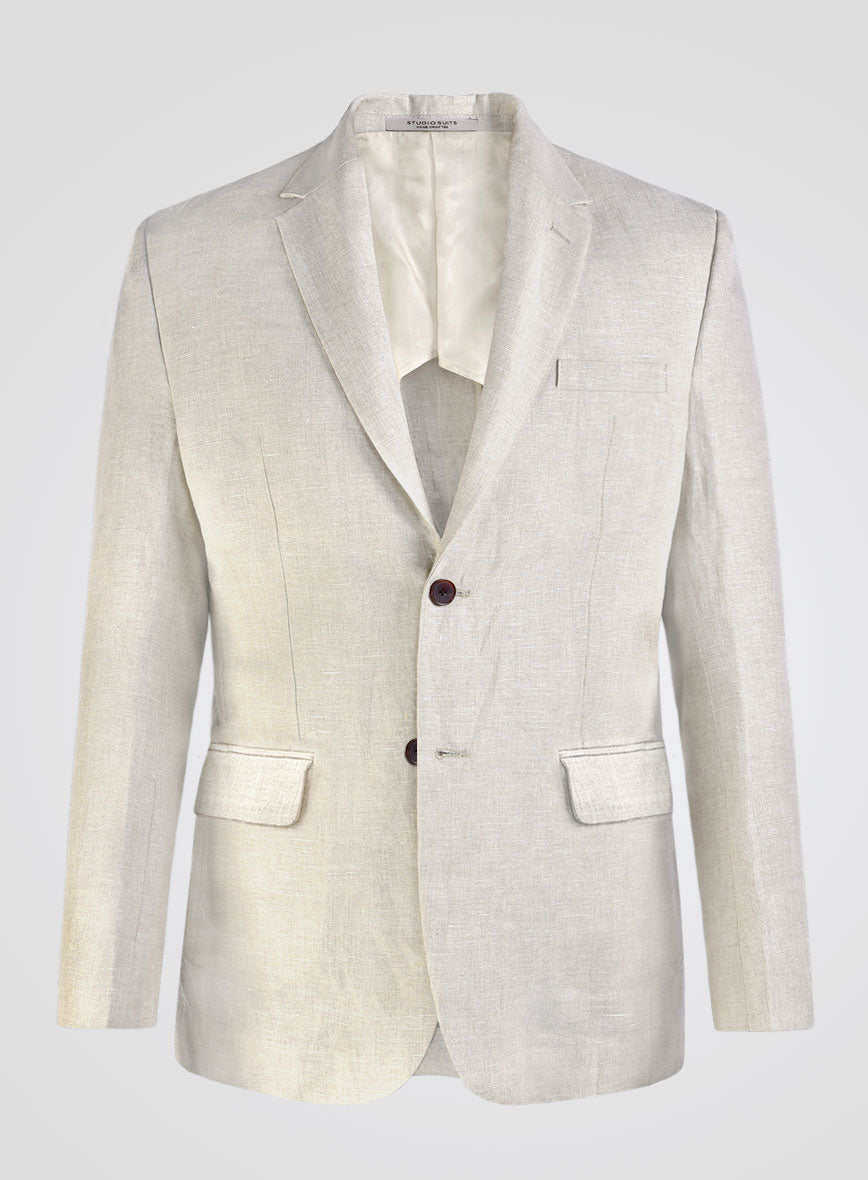 Italian Meadow Unstructured Linen Jacket – StudioSuits