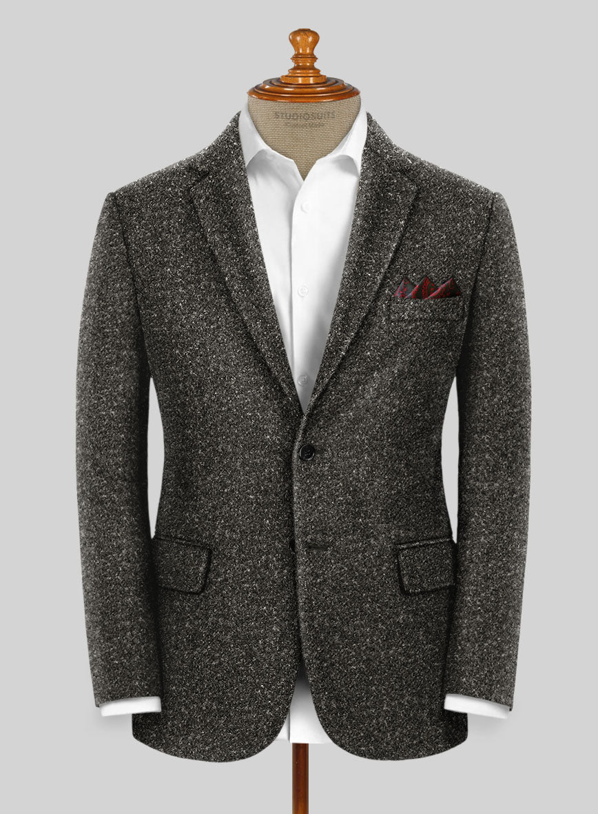 Italian Noce Boucle Wool Jacket – StudioSuits
