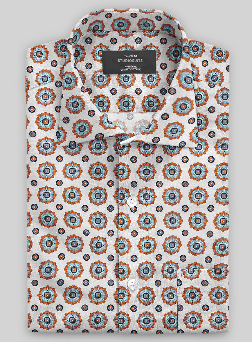 Italian Rosetta Summer Linen Shirt – StudioSuits