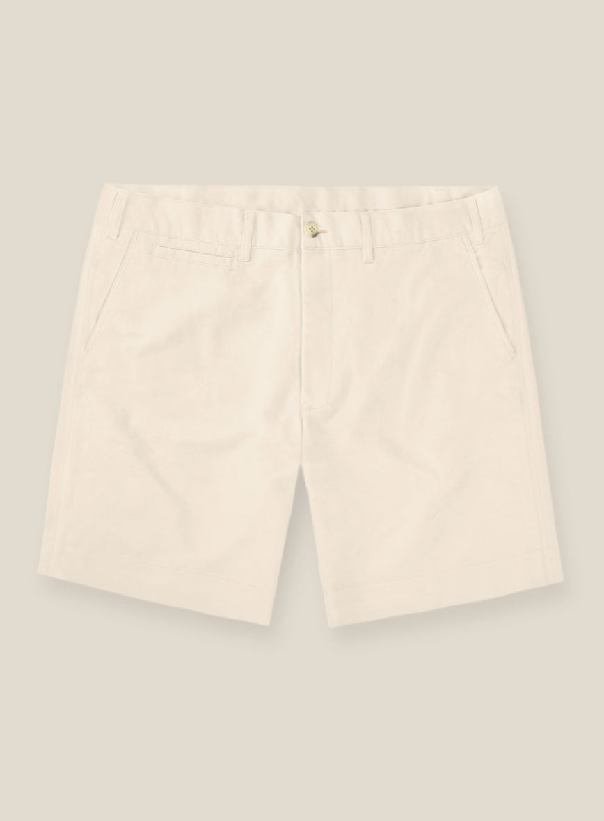 Italian Sandy Beach Cotton Stretch Shorts – StudioSuits