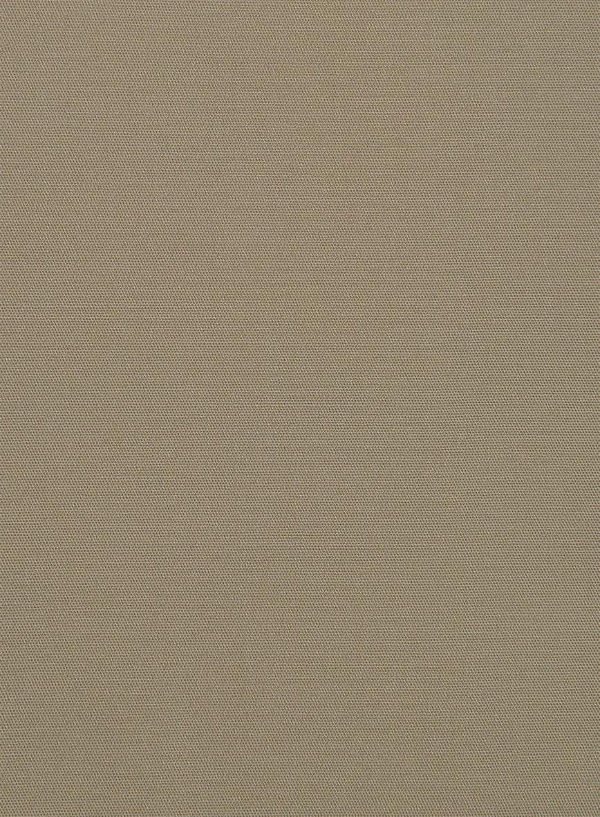 Italian Stone Khaki Cotton Stretch Jacket – StudioSuits