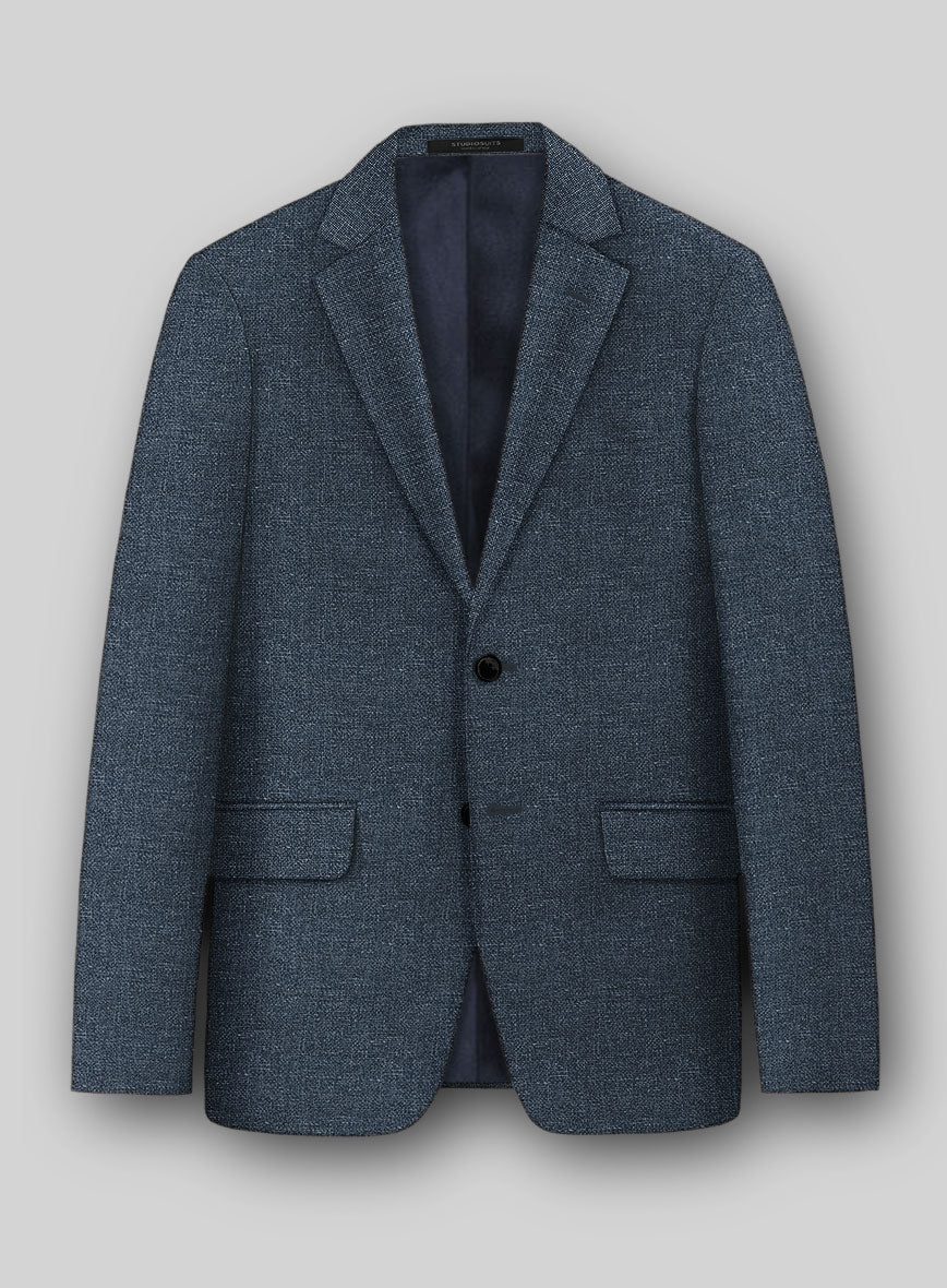 Italian Wool Linen Basket Weave Gulem Jacket – StudioSuits