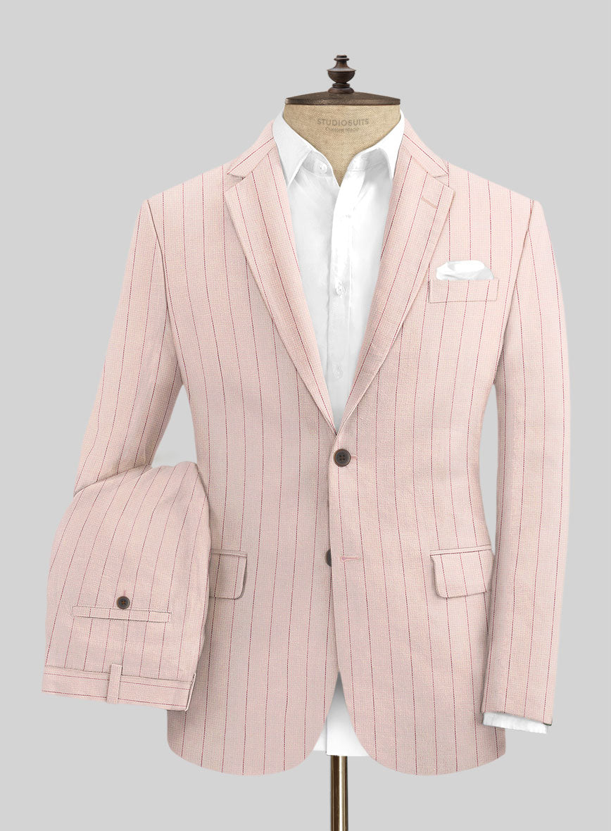 Italian Linen Cemto Suit – StudioSuits