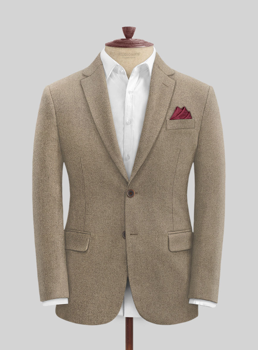 Light Weight Light Brown Tweed Suit – StudioSuits