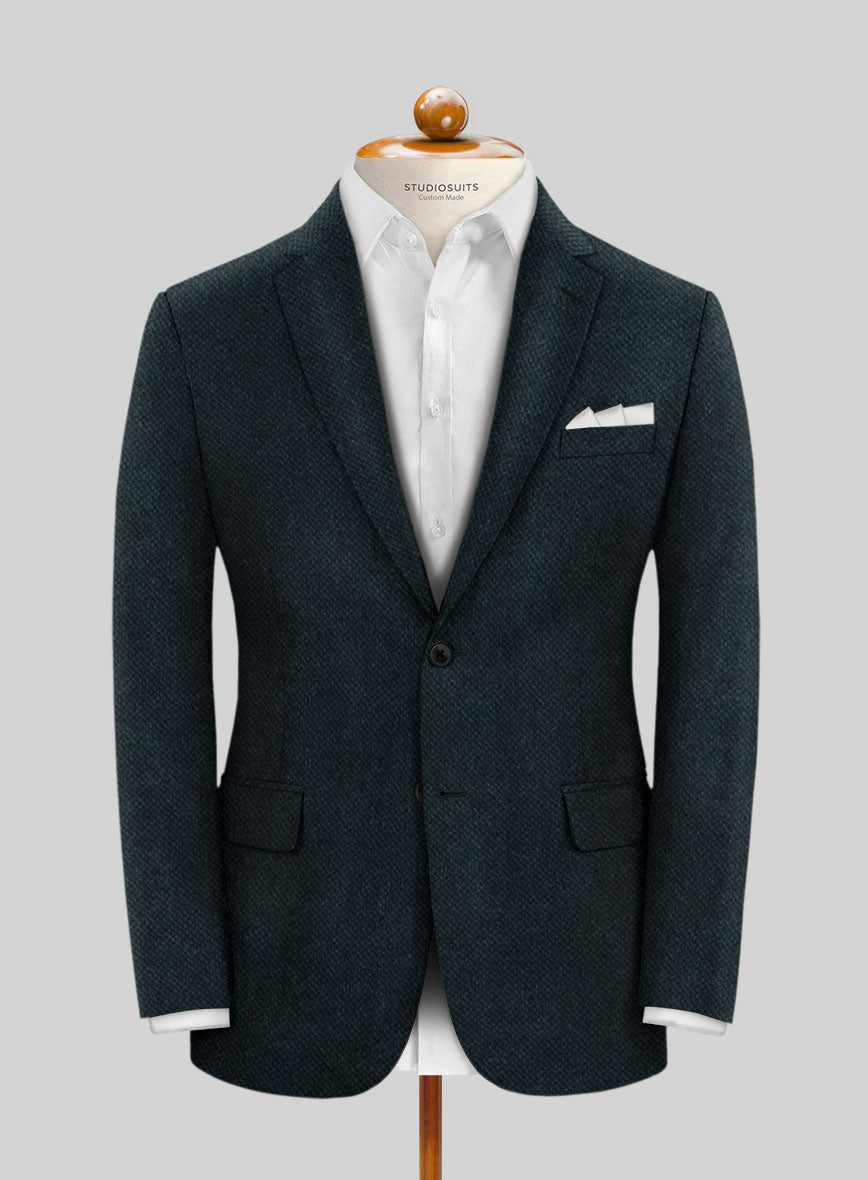 Marine Blue Cashmere Jacket – StudioSuits