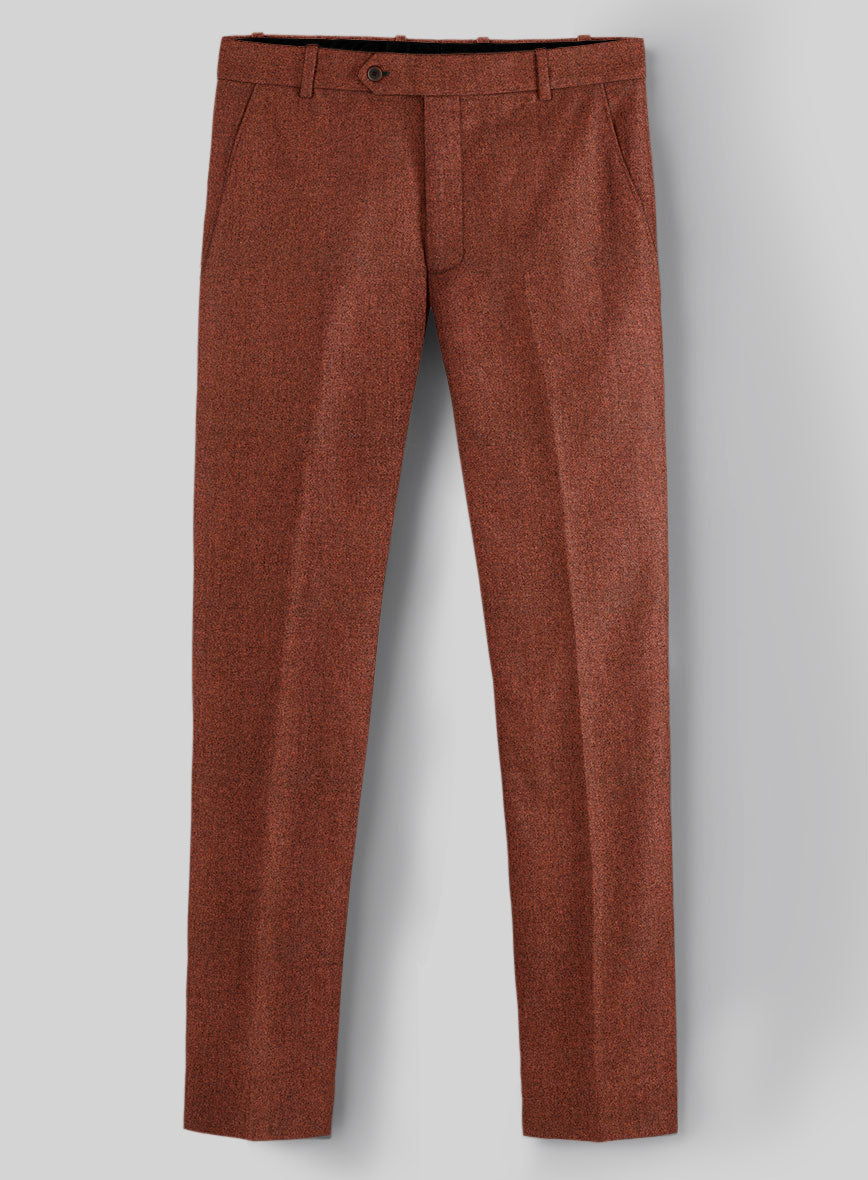 Melange Titan Rust Tweed Suit – StudioSuits