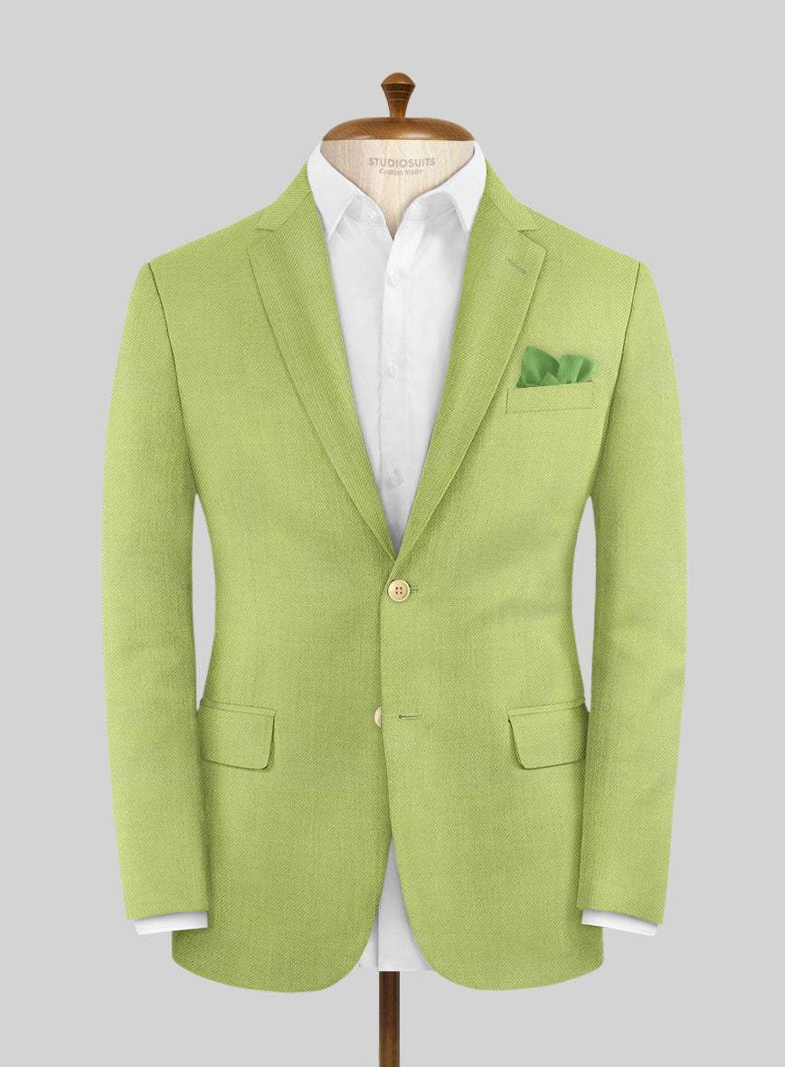 Muted Neon Green Suit – StudioSuits