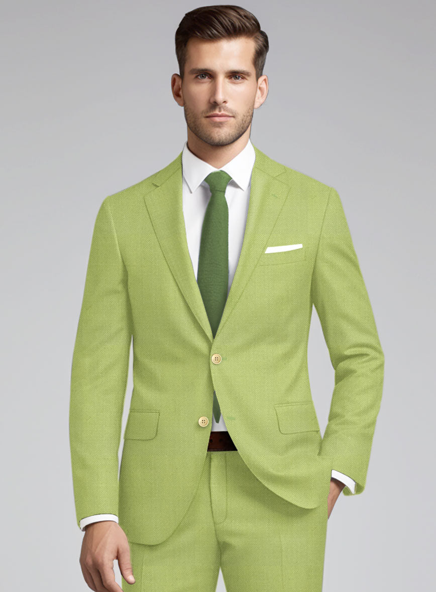 Muted Neon Green Jacket – StudioSuits